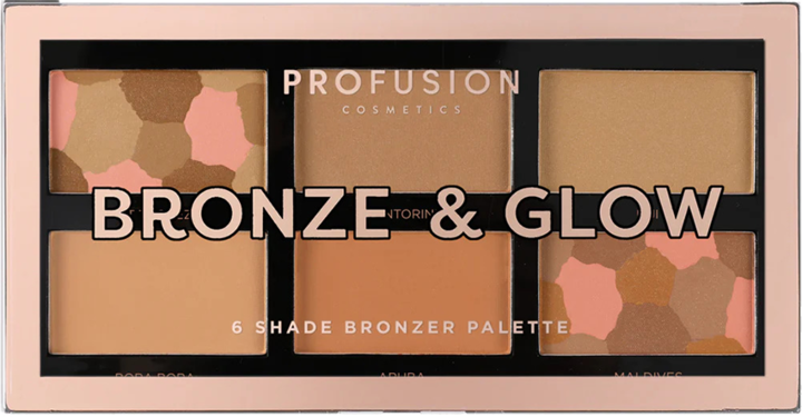 PROFUSION COSMETICS, , paleta bronzerów, 107 g | Drogeria Rossmann.pl