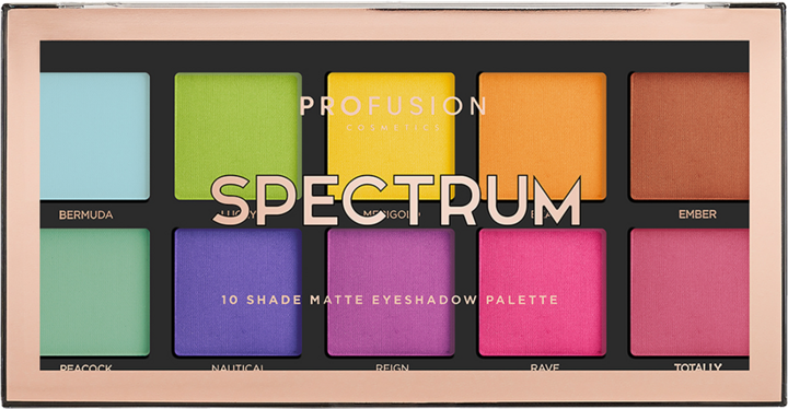 PROFUSION COSMETICS, Spectrum , paleta cieni do powiek, 103 g ...