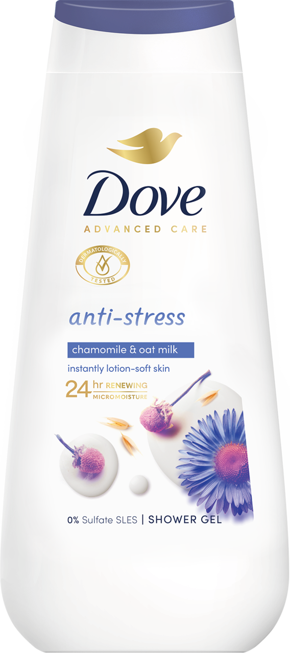 DOVE, Advanced Care Anti-Stress, żel pod prysznic, 225 ml | Drogeria ...