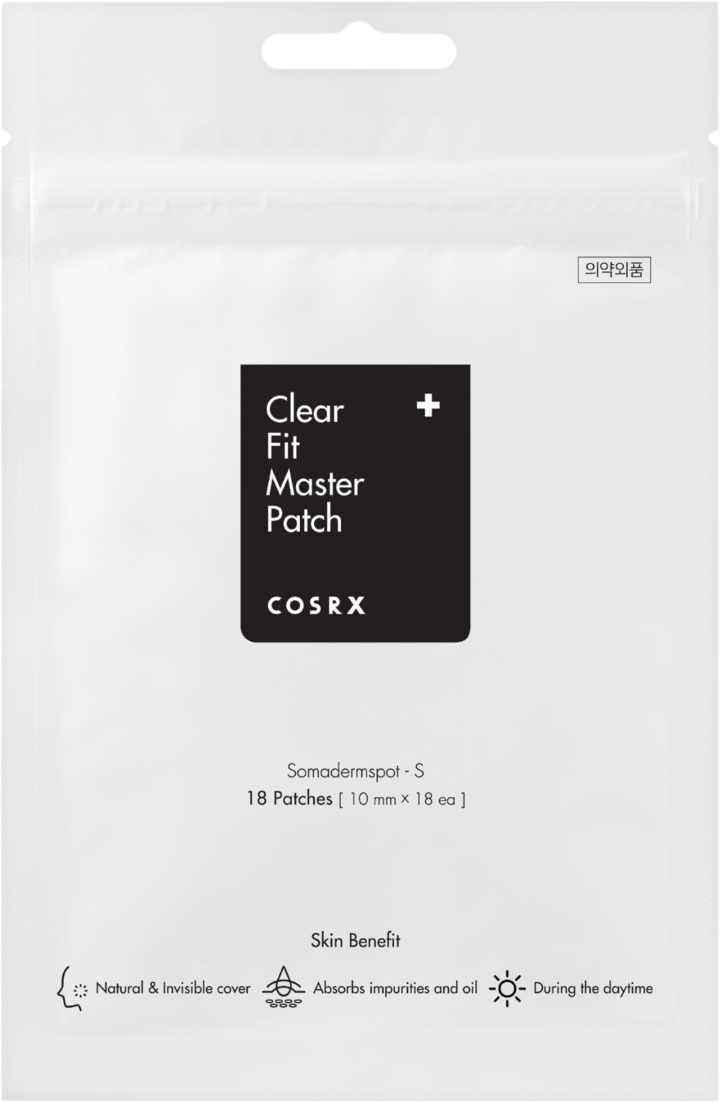 COSRX, Clear Fit Master Patch , plastry na wypryski, maskujące, 18 szt ...