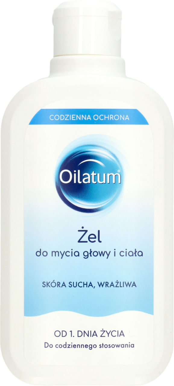 OILATUM, żel do mycia głowy i ciała skóra sucha, wrażliwa, 400 ml ...