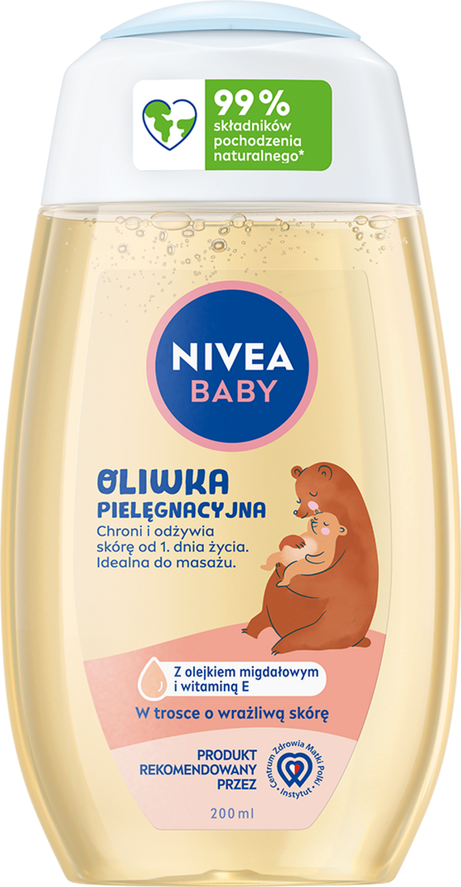 NIVEA BABY, oliwka pielęgnacyjna, 200 ml | Drogeria Rossmann.pl