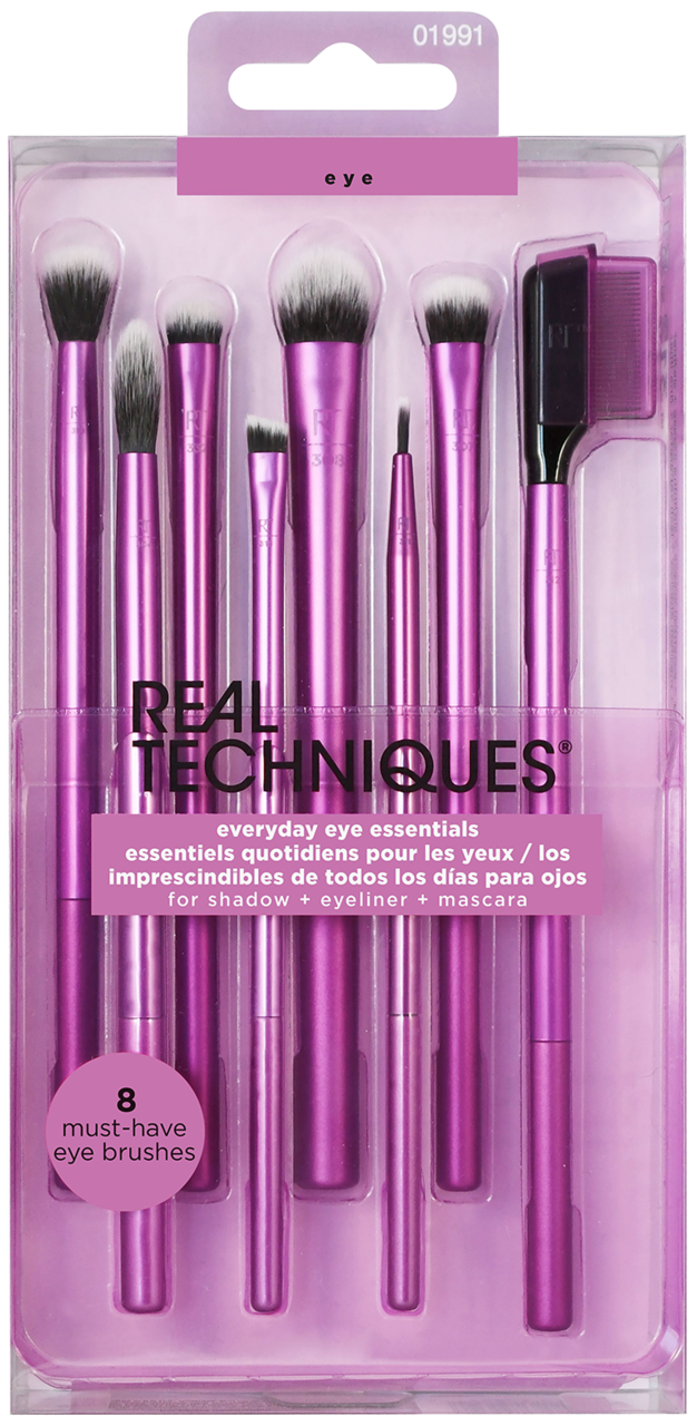 REAL TECHNIQUES, Everyday Eye Essentials , zestaw pędzli do makijażu, 1 ...