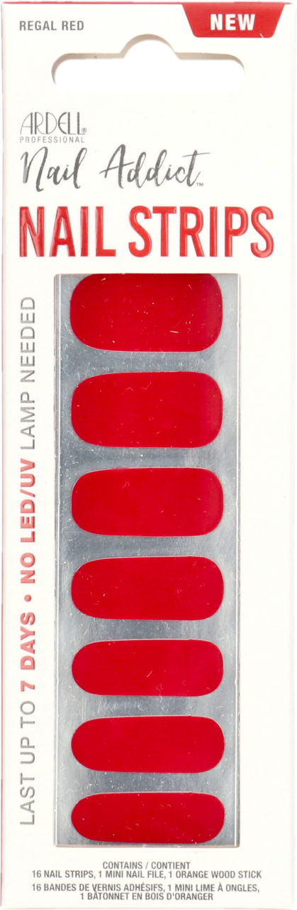 ARDELL, Nail Addict , naklejki na paznokcie, Regal Red, 15 g | Drogeria ...