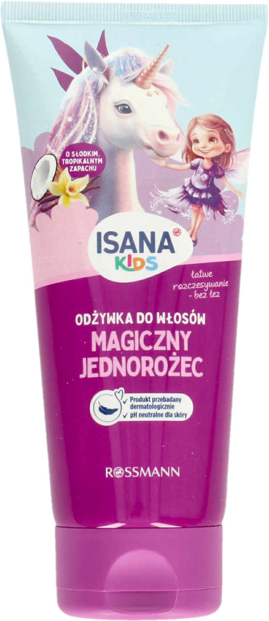 ISANA KIDS, odżywka do włosów, Magiczny Jednorożec, 200 ml | Drogeria ...