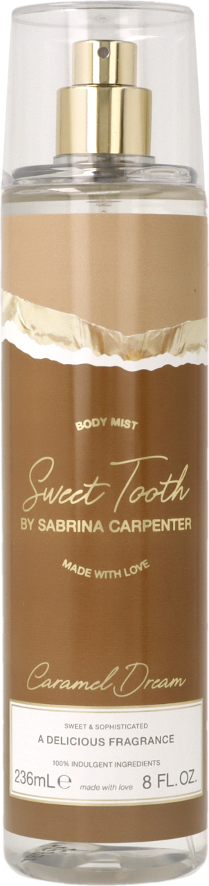 SABRINA CARPENTER, Sweet Tooth Caramel Dream, mgiełka do ciała, dla ...