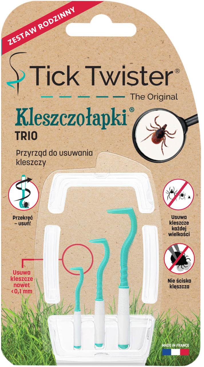 TICK TWISTER, kleszczołapki trio, 3 szt. | Drogeria Rossmann.pl