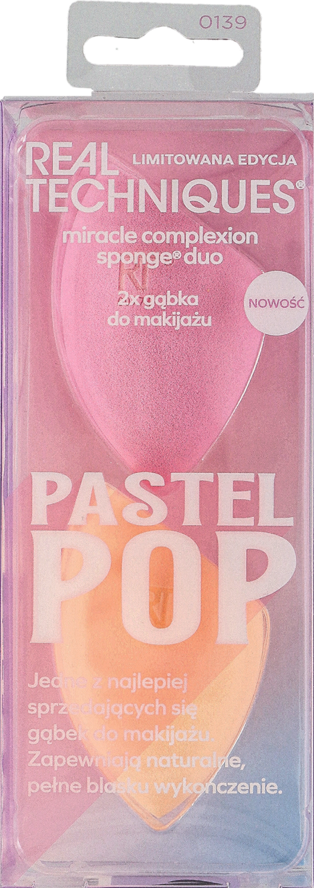 REAL TECHNIQUES, Pastel Pop , gąbka do makijażu, 2 szt. | Drogeria ...