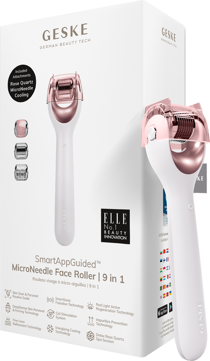 GESKE, roller do mezoterapii igłowej twarzy 9w1, 1 szt. | Drogeria ...
