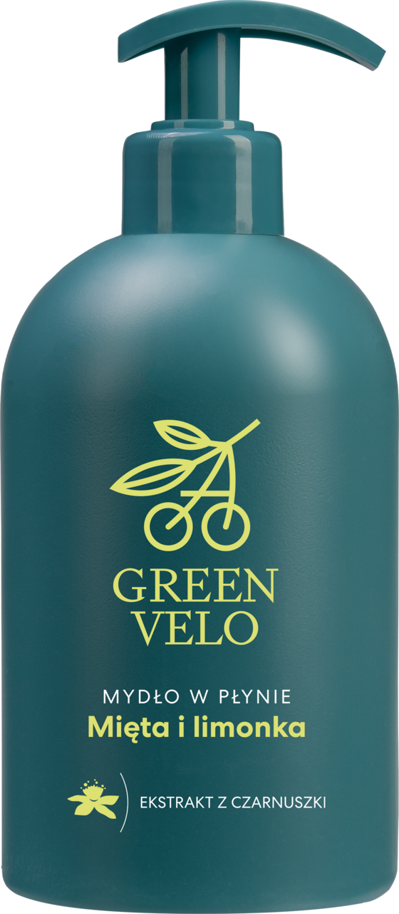 GREEN VELO, , mydło do rąk mięta i limonka, 500 ml | Drogeria Rossmann.pl