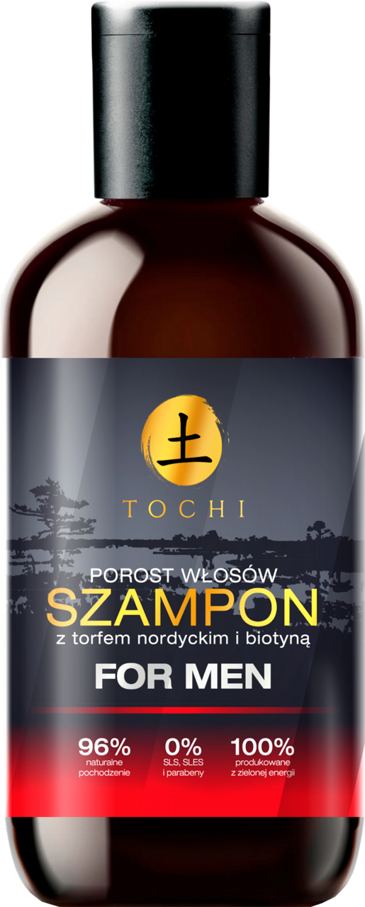 TOCHI, szampon torfowy dla mężczyzn, 250 ml | Drogeria Rossmann.pl