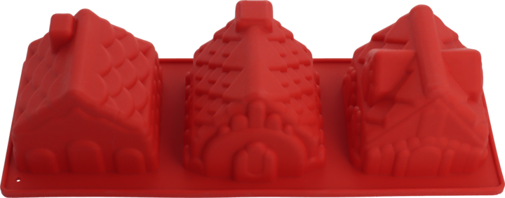 ELOY, , forma do pieczenia, silikonowa, Domki, 1 szt. | Drogeria ...