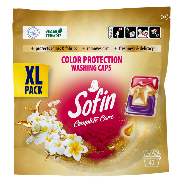 SOFIN, Complete Care , kapsułki do prania tkanin kolorowych, 42 szt ...