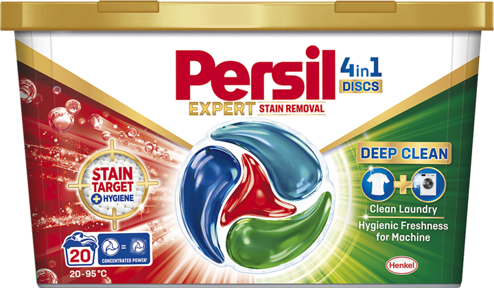 PERSIL, Deep Clean Expert Stain Removal, kapsułki do prania, 4w1, 20 ...