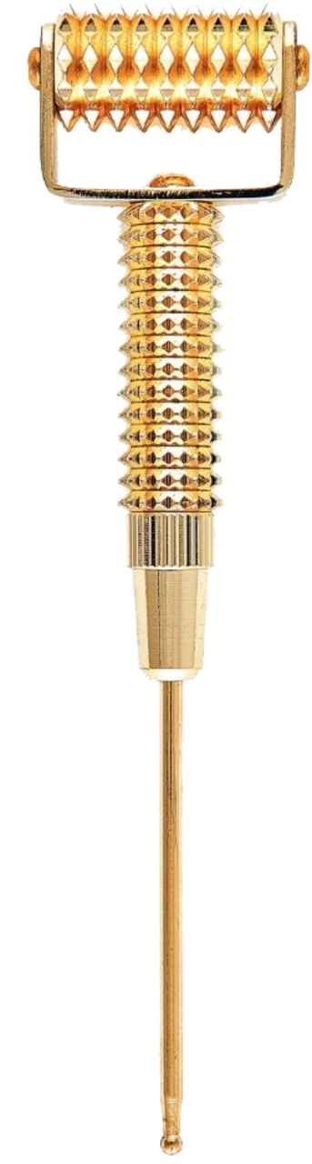 EASY LIVIN', Gold Derma 24K, roller do masażu twarzy, 1 szt. | Drogeria Rossmann.pl