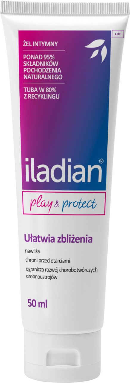 ILADIAN, Play & Protect , żel intymny, ułatwia zbliżenia, 50 ml ...