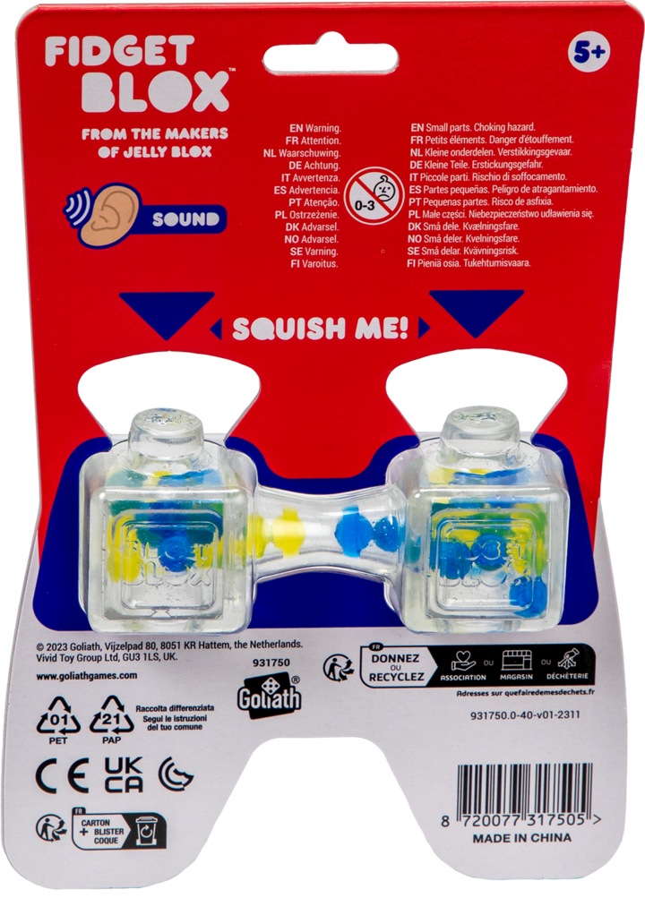 Goliath, Fidget Blox , gadżety sensoryczne, 3+, różne rodzaje, 1 szt ...