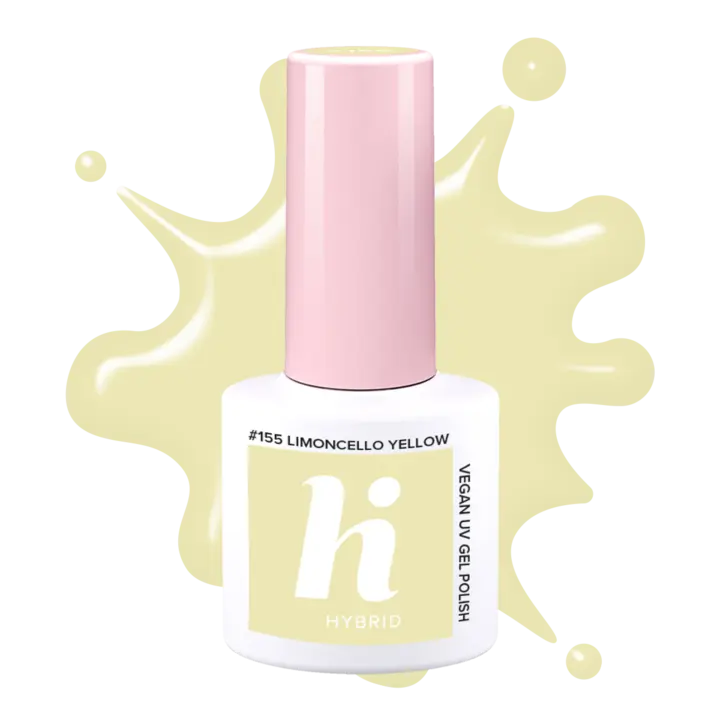 HI HYBRID, lakier hybrydowy, #155 Limoncello Yellow, 5 ml | Drogeria ...