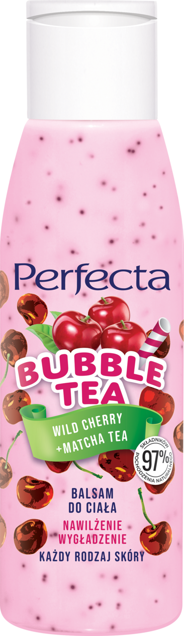 PERFECTA, Bubble Tea , balsam do ciała, Wild Cherry, 100 ml | Drogeria ...