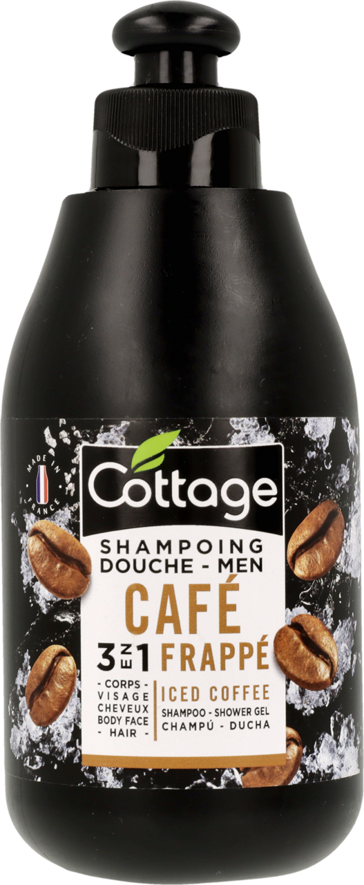 COTTAGE, Men Café Frappé, żel pod prysznic i szampon, 3w1, dla mężczyzn ...