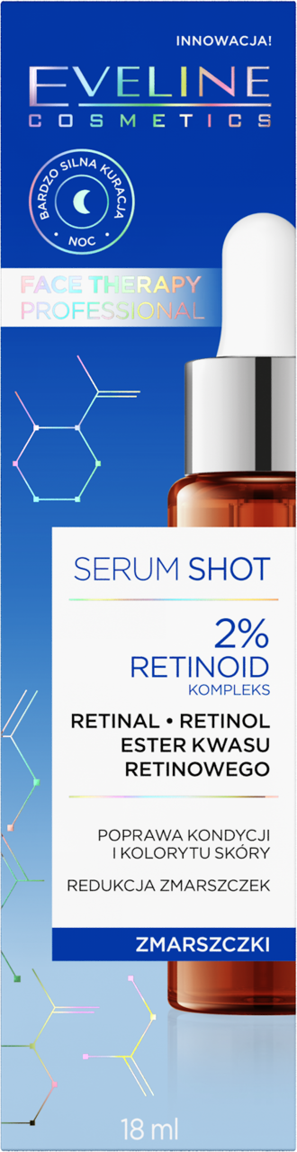 EVELINE COSMETICS, Face Therapy Professional Serum Shot, serum do twarzy, redukcja zmarszczek, 2 ...