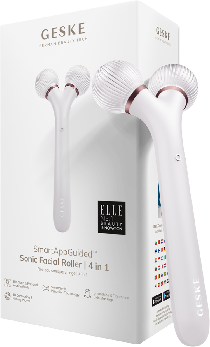 GESKE, , Roller soniczny do twarzy i ciała, 4w1 Starlight, 1 szt ...