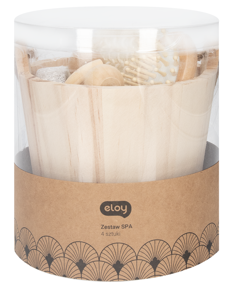 ELOY, , zestaw SPA, wiaderko z akcesoriami, 4 szt. | Drogeria Rossmann.pl