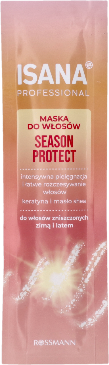 ISANA PROFESSIONAL, Season Protect , maska do włosów, 20 ml | Drogeria ...