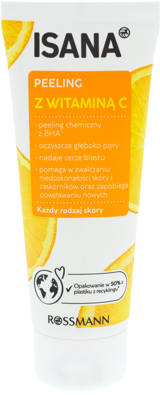 ISANA, peeling do twarzy, z Witaminą C, 100 ml | Drogeria Rossmann.pl