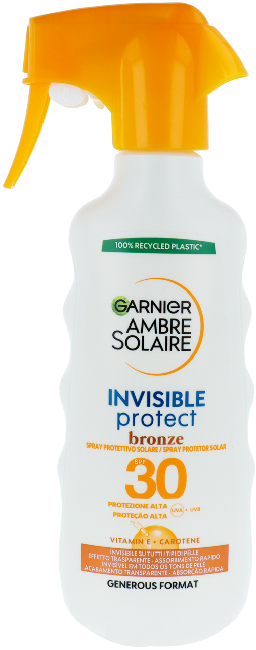 GARNIER AMBRE SOLAIRE, Invisible Protect Bronze, mleczko do ciała ...