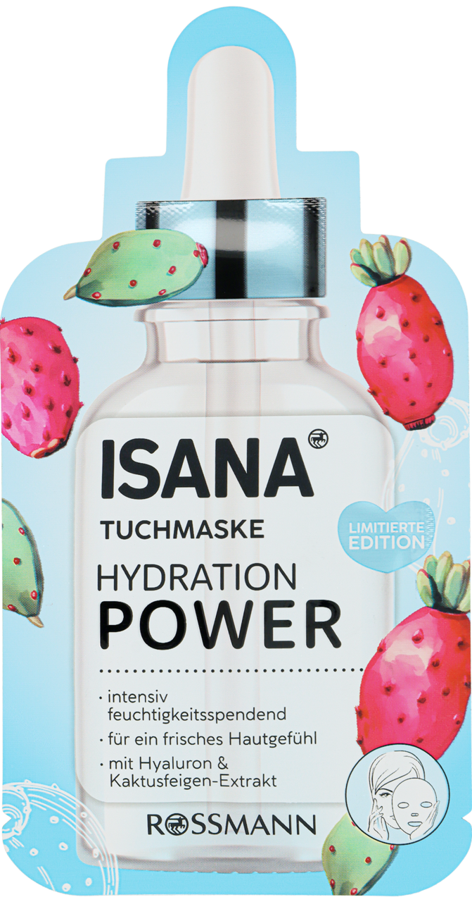 ISANA, , maska do twarzy, w płachcie, nawilżająca, 1 szt. | Drogeria ...