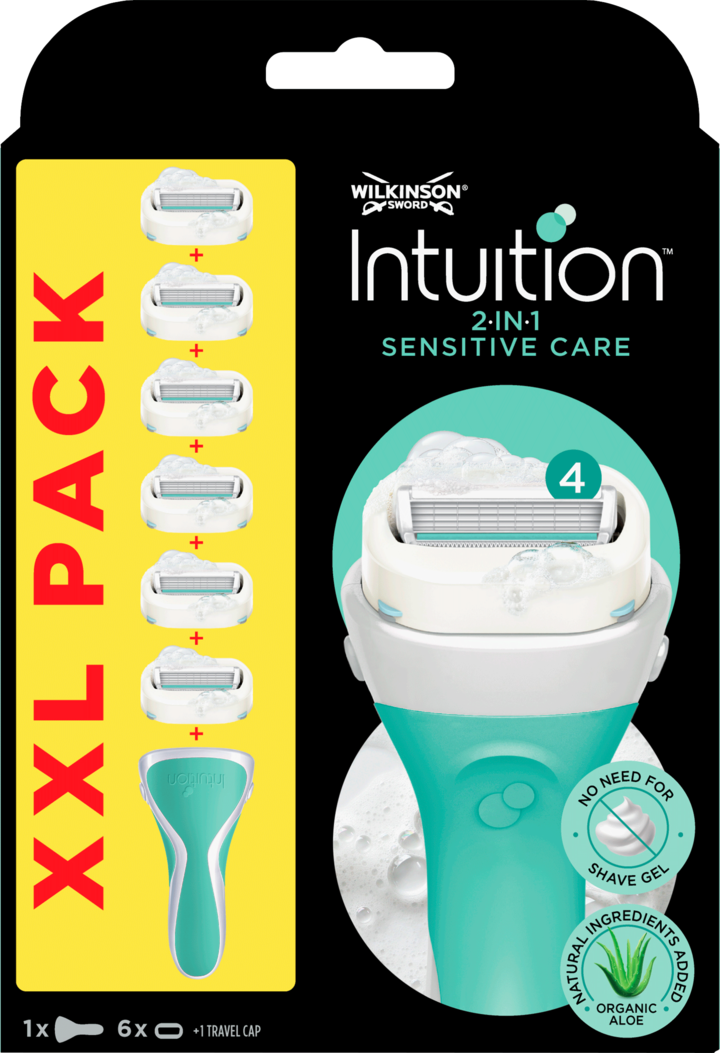 WILKINSON SWORD, Intuition 2in1 Sensitive Care, maszynka do golenia ...