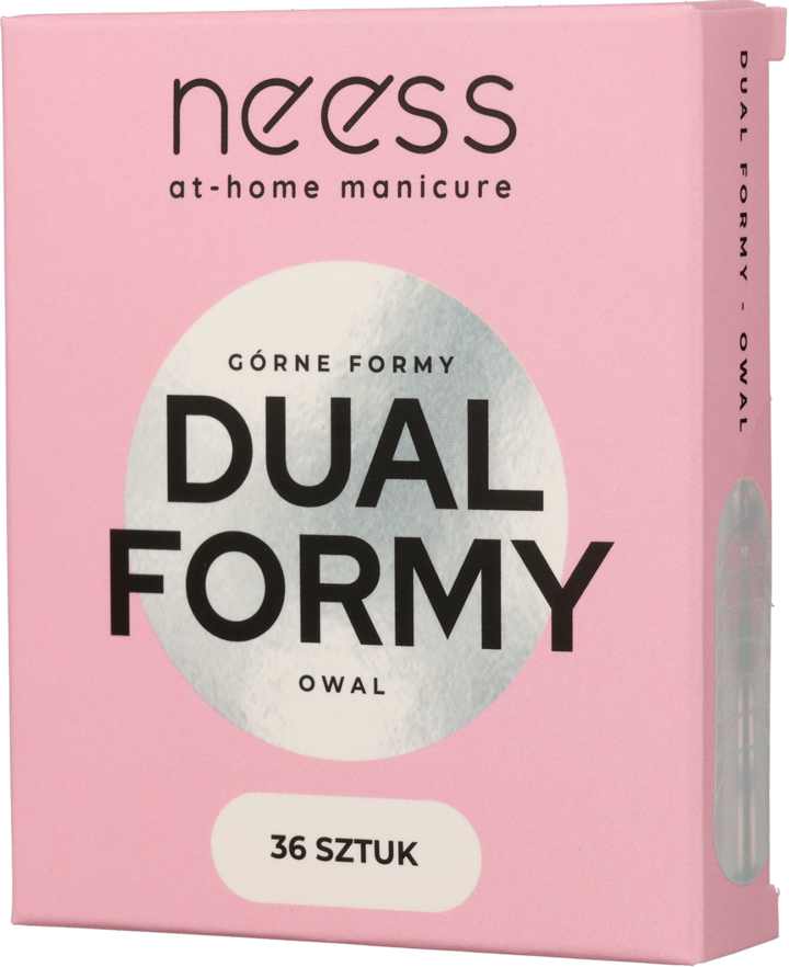 NEESS, Dual Formy , formy do paznokci, owal, 36 szt. | Drogeria Rossmann.pl