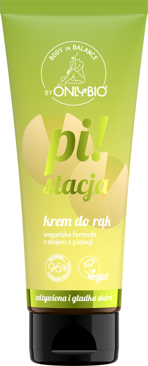 HAND IN BALANCE BY ONLYBIO, krem do rąk, Pistacja, 75 ml | Drogeria ...