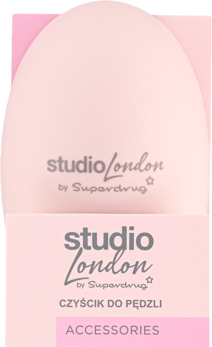 STUDIO LONDON BY SUPERDRUG, , czyścik do pędzli, Różowy, 1 szt ...