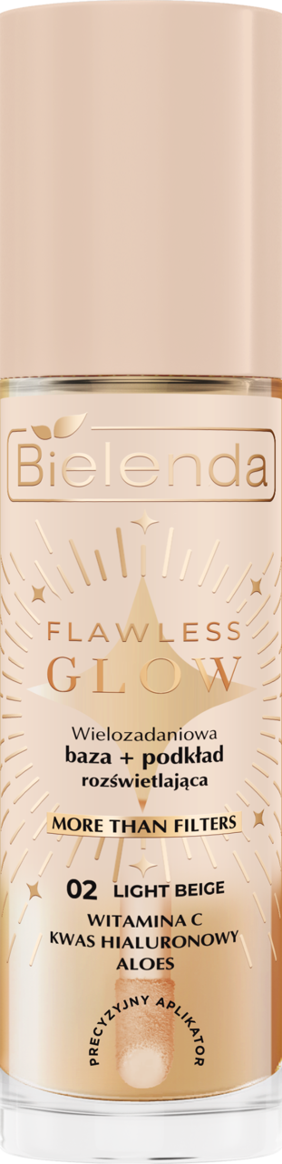 BIELENDA, Flawless Glow, baza + podkład do twarzy, wielozadaniowa ...