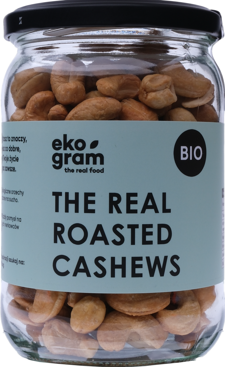 EKOGRAM, BIO , orzechy nerkowca, prażone,, 300 g | Drogeria Rossmann.pl