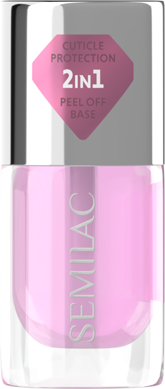 SEMILAC, Jelly Nail Tape , baza do paznokci, typu peel off, 2w1, 7 ml ...