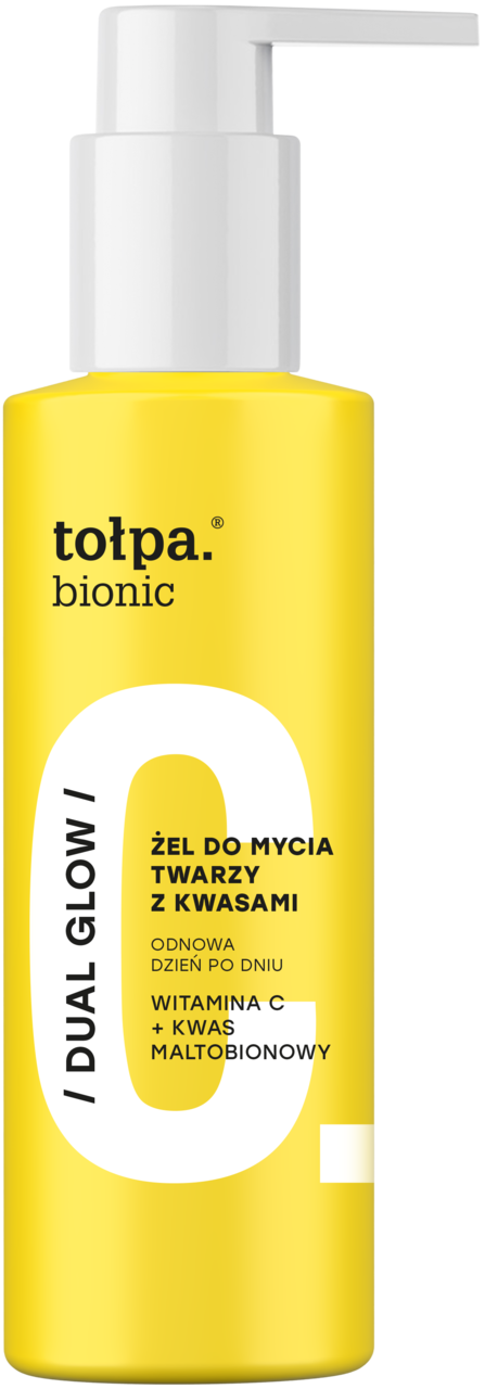 TOŁPA, Bionic Dual Glow, żel do mycia twarzy z kwasami, 195 ml ...
