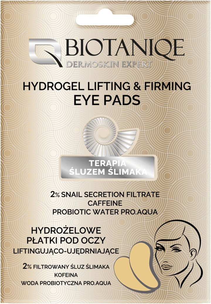 BIOTANIQE, Dermoskin Expert Snail Repair Therapy, płatki pod oczy ...