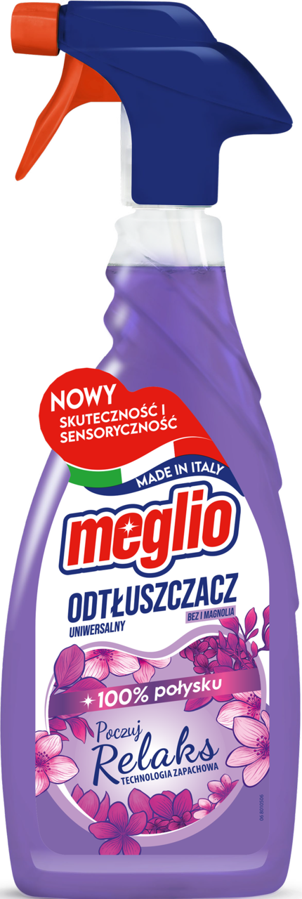 MEGLIO, , odtłuszczacz uniwersalny, Bez i Magnolia, 650 ml | Drogeria Rossmann.pl