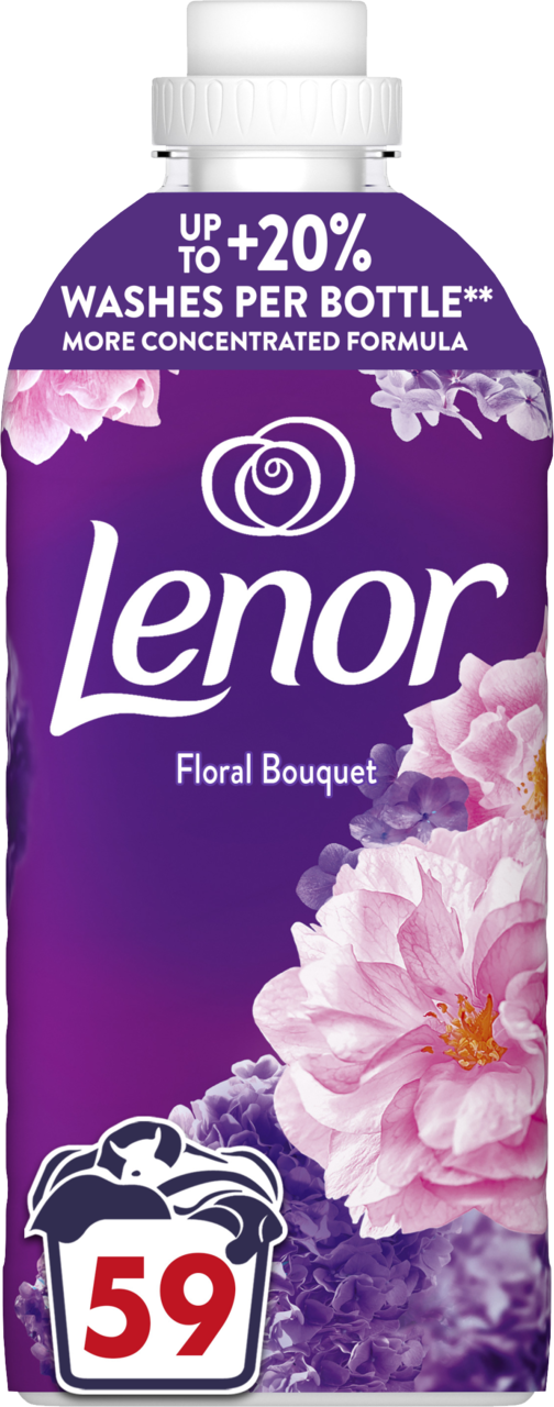 LENOR, płyn do płukania tkanin, Floral Bouquet, 1 239 ml | Drogeria Rossmann.pl
