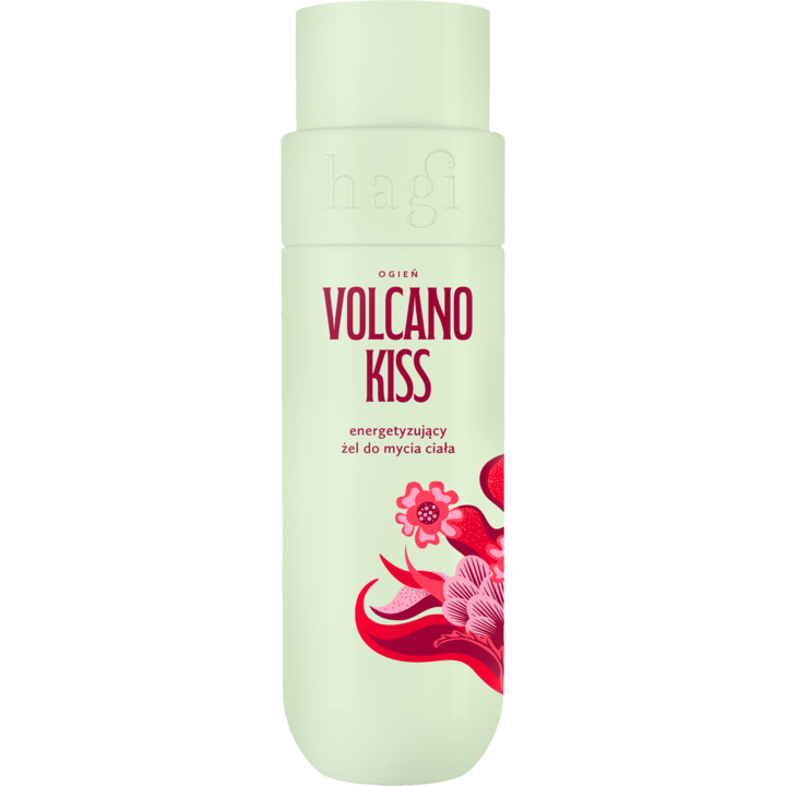 HAGI, Volcano Kiss , żel do mycia ciała, energetyzujący, Ogień, 300 ml ...