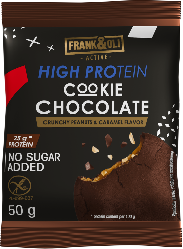 FRANK & OLI, Active High Protein, ciastko proteinowe z nadzieniem ...