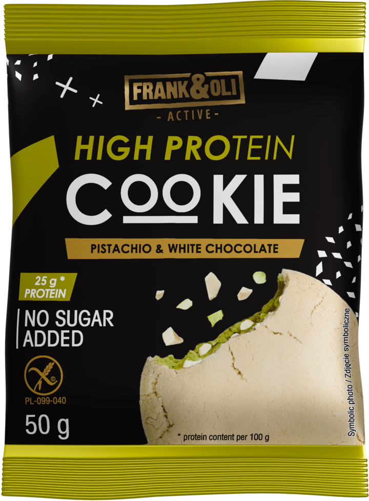 FRANK & OLI, Active High Protein, ciastko proteinowe z nadzieniem ...