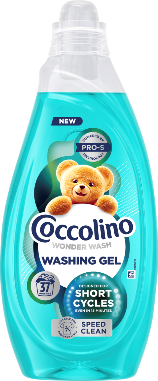 COCCOLINO, Wonder Wash Speed Clean, żel do prania, 1,48 l | Drogeria ...
