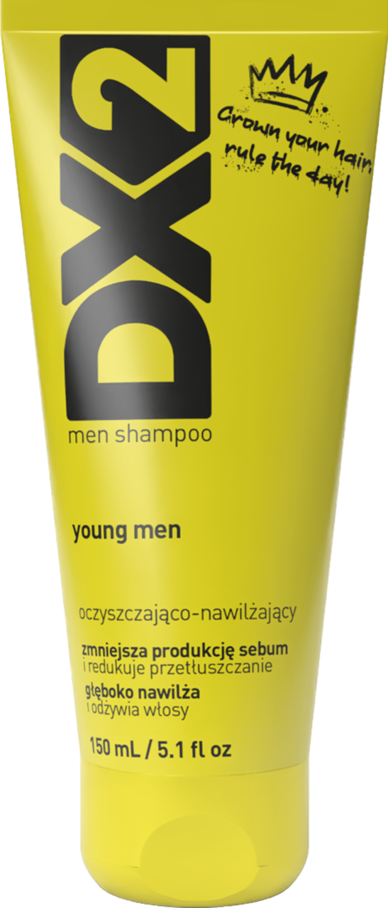 DX2, Young Men , szampon do włosów dla mężczyzn, oczyszczająco ...