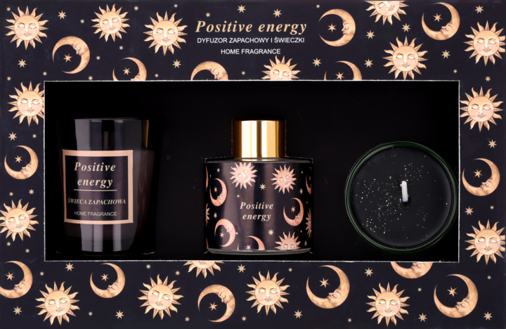 AROMA DI ROGITO, zestaw zapachowy, dyfuzor 30ml + świeca 30g + świeca ...