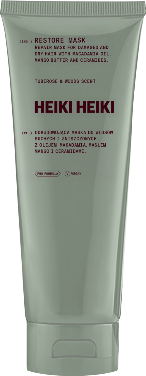 HEIKI HEIKI, Restore , maska do włosów, regenerująca, Tuberose & Woods ...