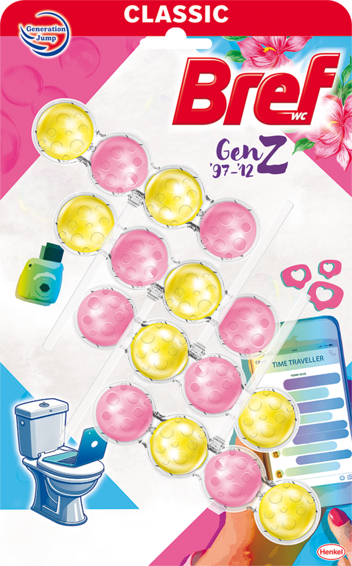 BREF, , zawieszka do WC, 4x50 g | Drogeria Rossmann.pl